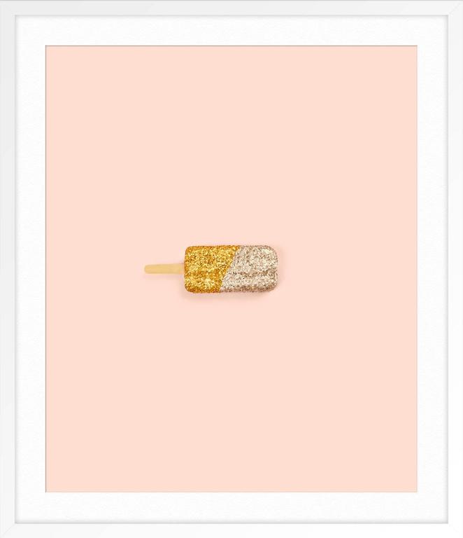 Kimberly Genevieve - Glitter Ice Cream Gold For Sale at 1stDibs