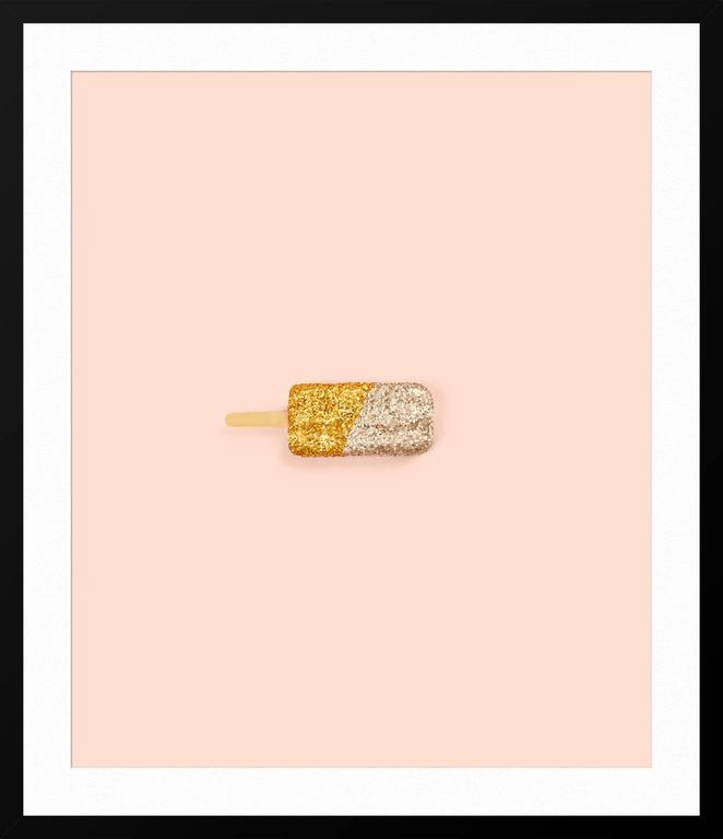 Kimberly Genevieve - Glitter Ice Cream Gold For Sale at 1stDibs