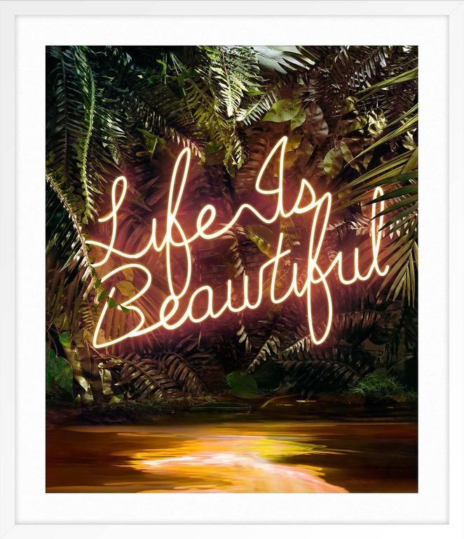 Yee Wong - Disco in the Jungle: Life is Beautiful For Sale at 1stDibs