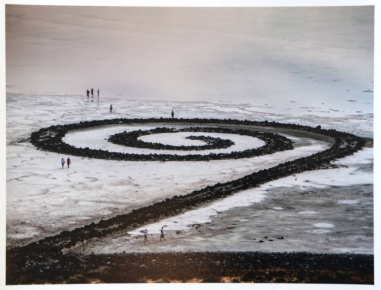 Gianfranco Gorgoni (b.1941) - Spiral Jetty (4) For Sale at 1stDibs