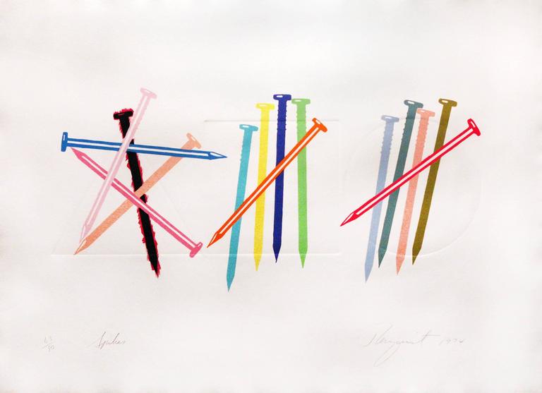 James Rosenquist - Spikes For Sale at 1stDibs