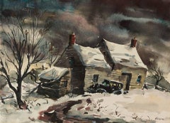 Jim Prindiville - New Mexico Desert Sunset, Painting at 1stdibs