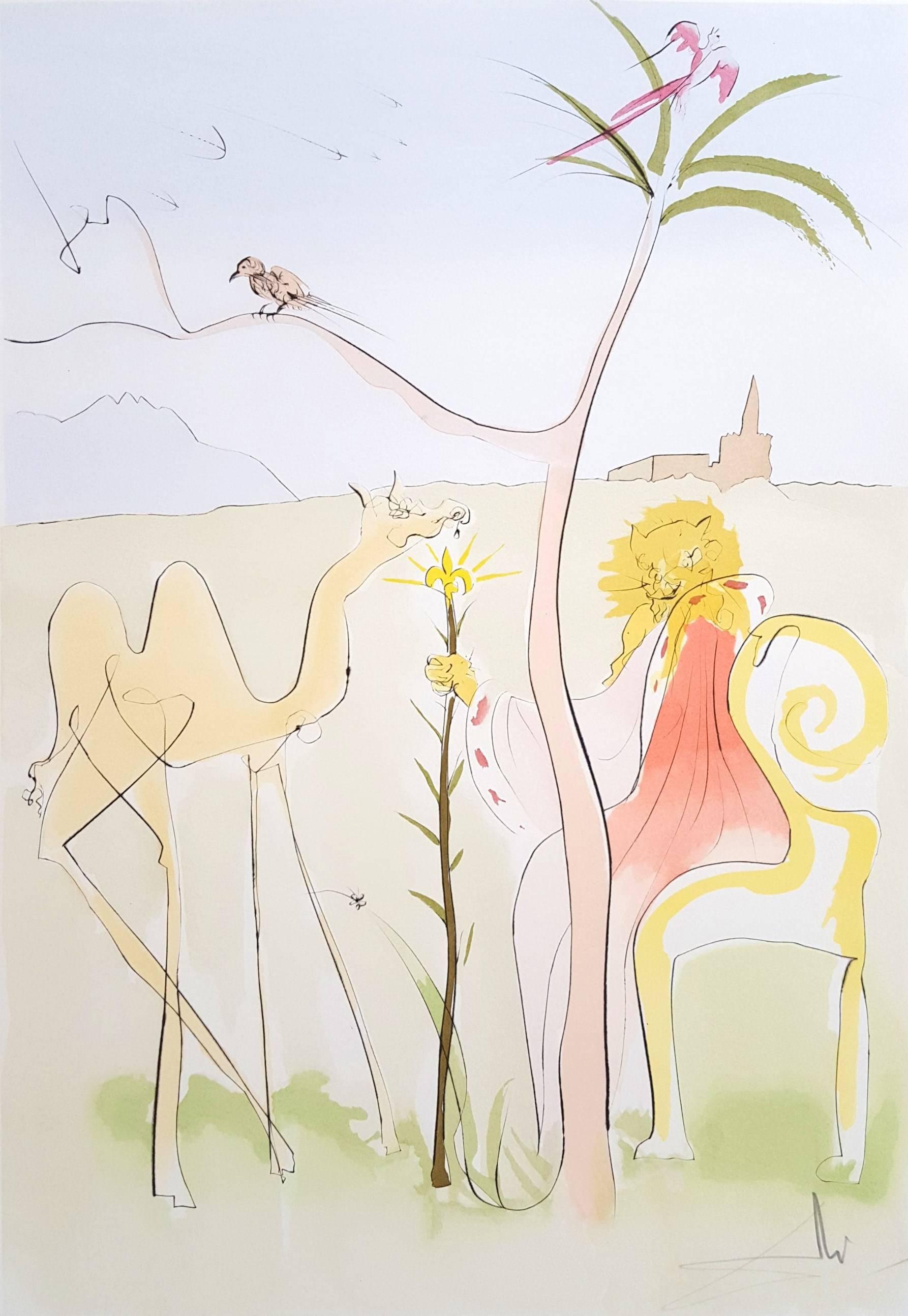 Salvador Dalí­ - La Cour du Lion at 1stDibs | salvador dali lion, la ...