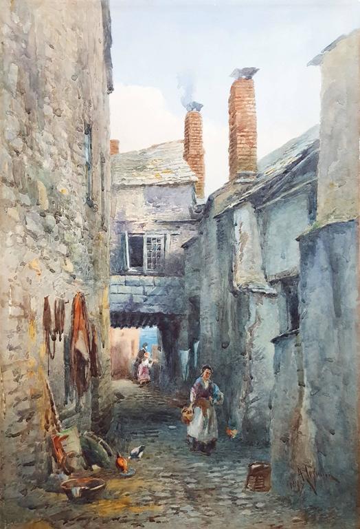 Alfred Leyman - Clovelly, Devon, England at 1stDibs