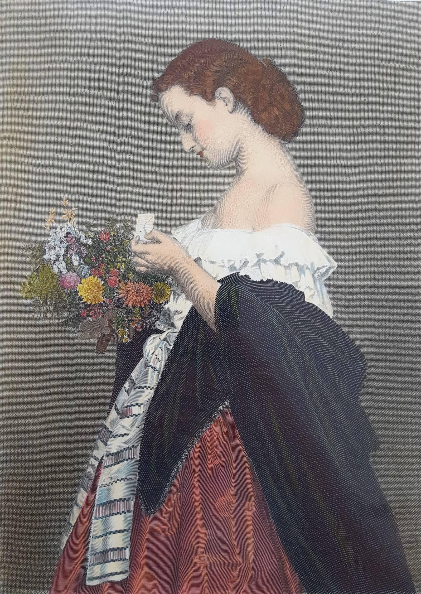 Auguste Toulmouche - The Bouquet at 1stDibs | auguste toulmouche ...
