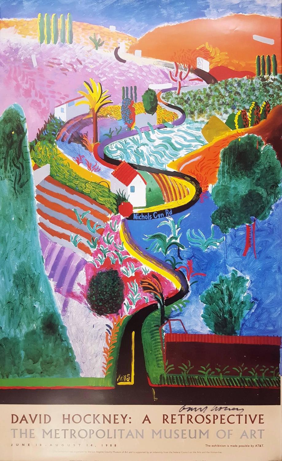 David Hockney - David Hockney: A Retrospective For Sale at 1stdibs