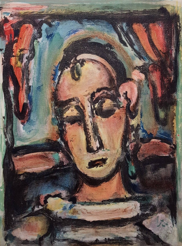 (after) Georges Rouault - Tete de Jeune Fille at 1stDibs