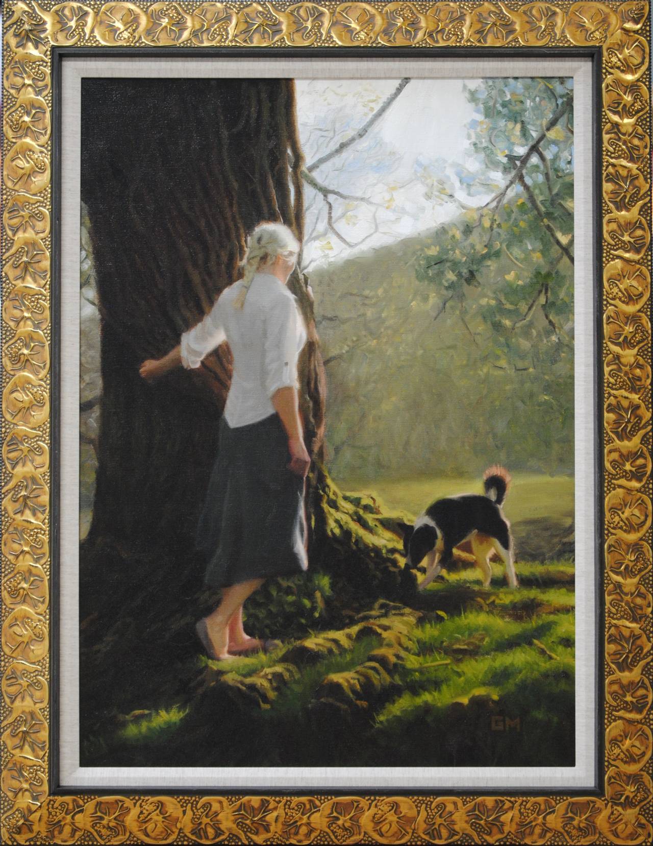 Gary Thomas Morrow - Woodland Walk at 1stDibs