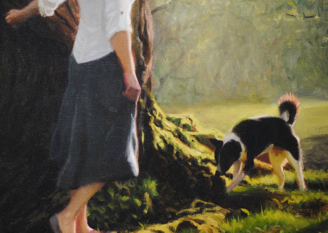 Gary Thomas Morrow - Woodland Walk at 1stDibs