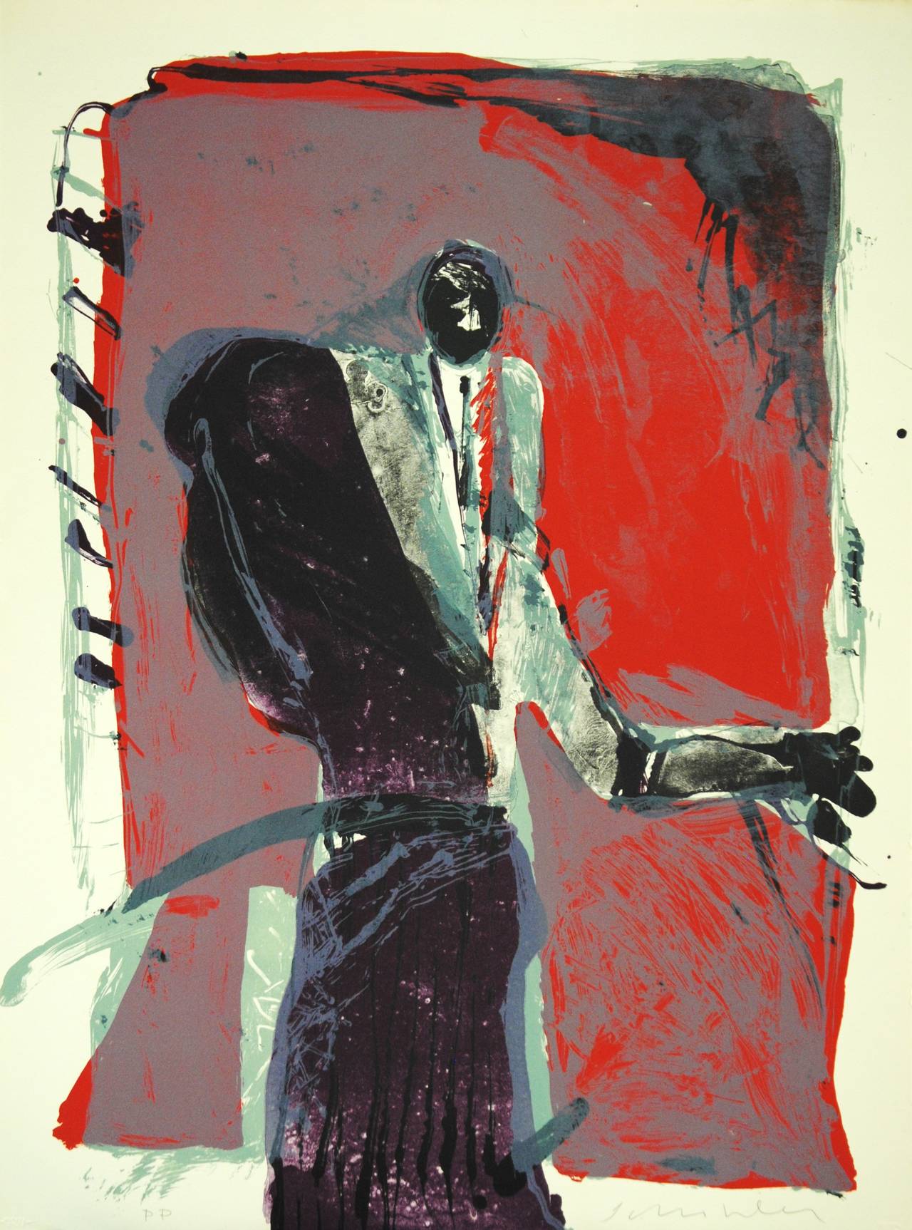 Fritz Scholder - Portrait at ASU at 1stDibs