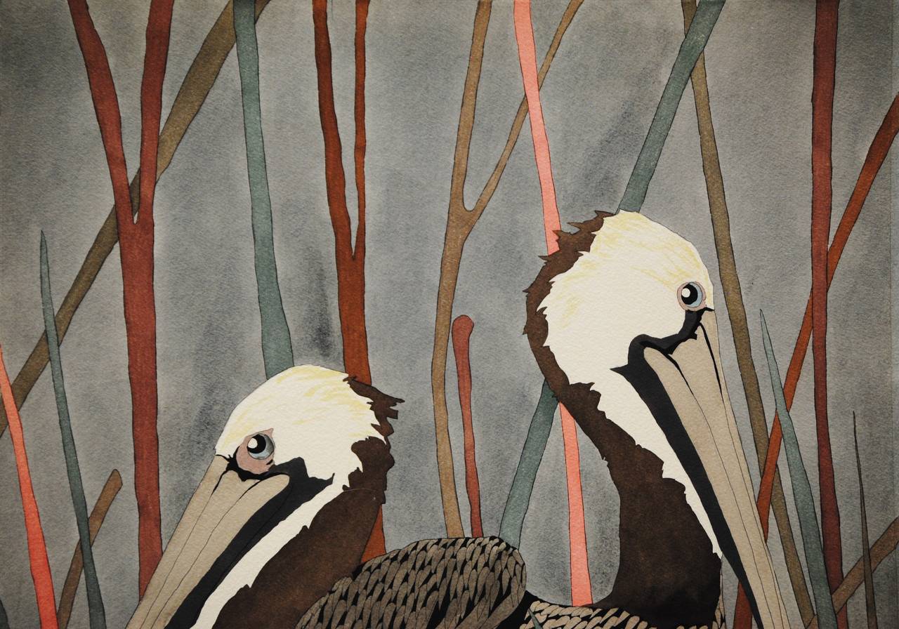 Dan Goad - Brown Pelicans For Sale at 1stdibs