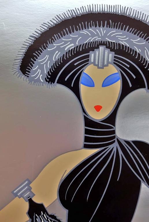 Erté - Symphony in Black at 1stDibs