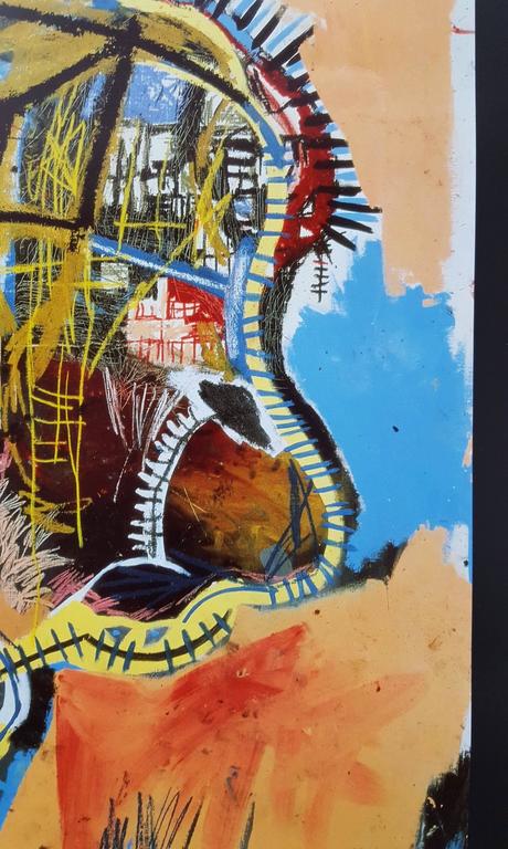 after Jean-Michel Basquiat - Untitled (Skull) at 1stDibs