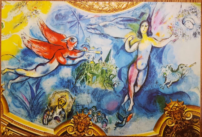 (after) Marc Chagall - "The Ceiling of the Paris Opera" and 7 ...