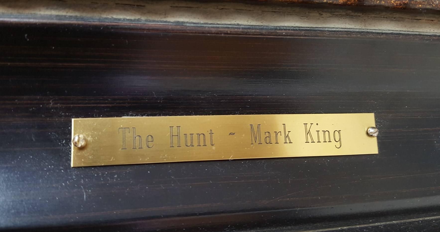 Mark King - The Hunt at 1stDibs | mark king artist, mark king painter ...
