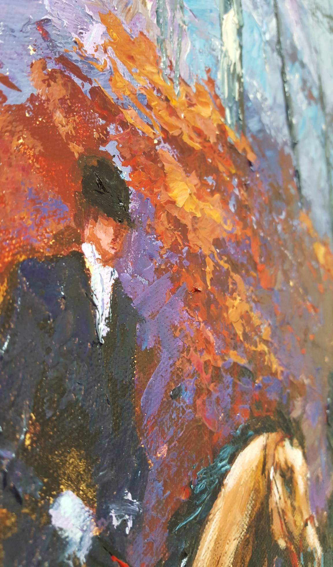 Mark King - The Hunt at 1stDibs | mark king artist, mark king painter ...