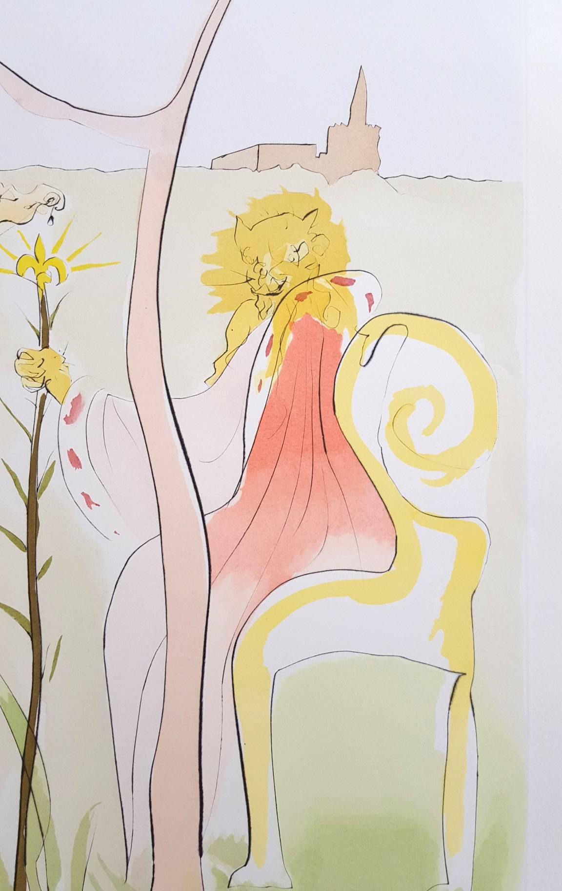 Salvador Dalí­ - La Cour du Lion at 1stDibs | salvador dali lion, la ...
