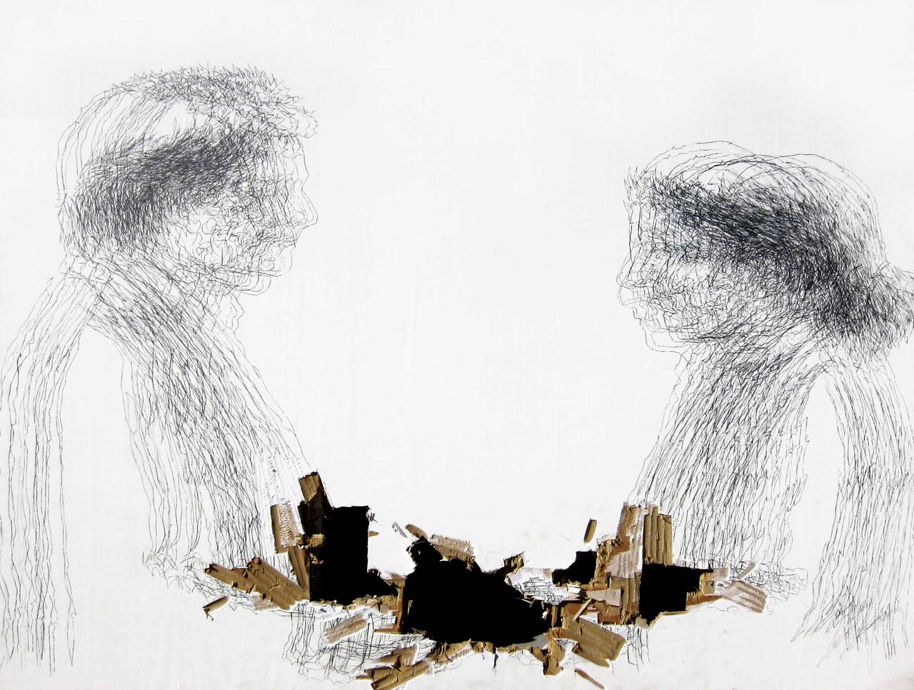 Amelie Chabannes - Double Portrait, Marina, Ulay and a Fourth Hand #5 ...