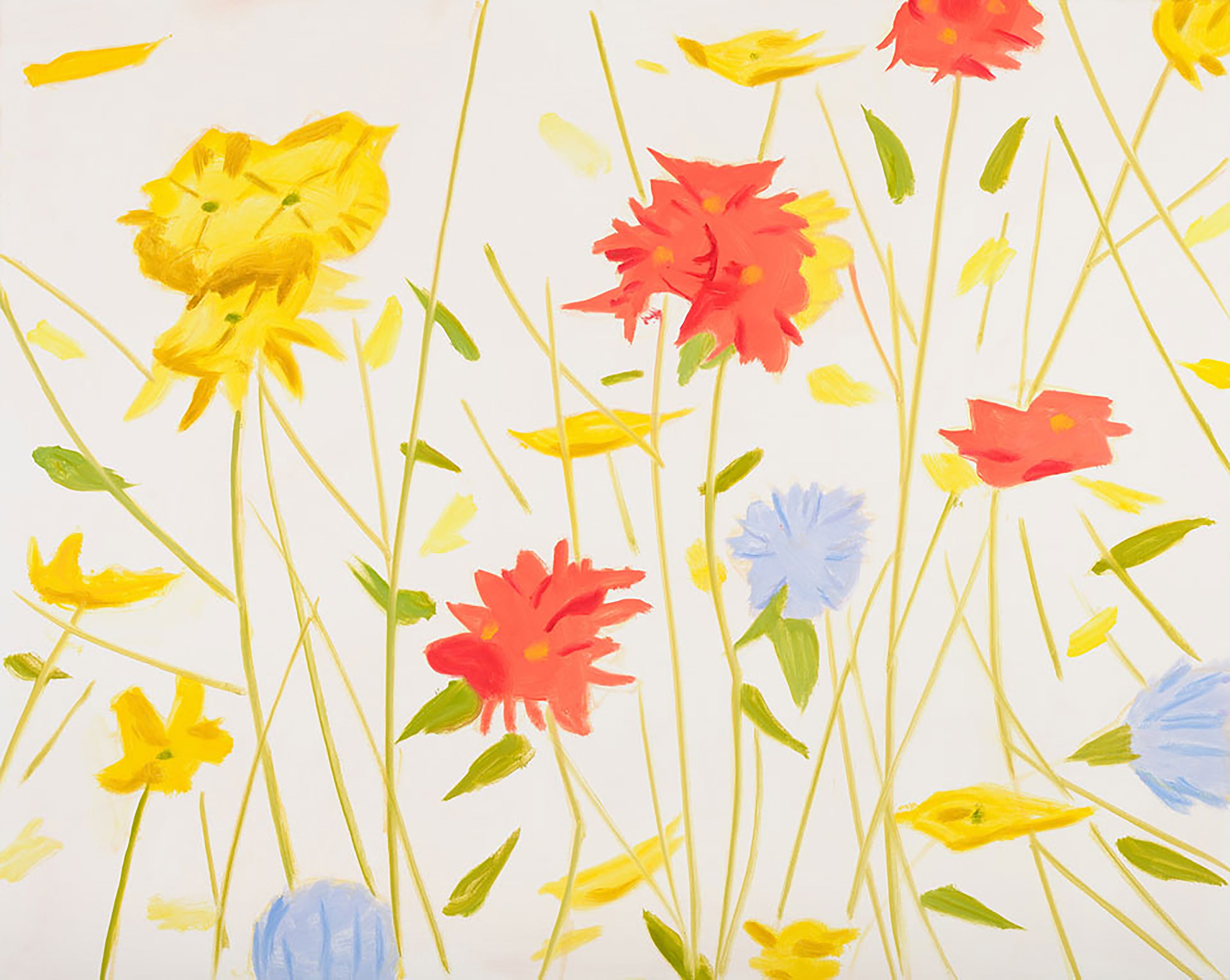 Alex Katz - Summer Flowers 2 For Sale at 1stDibs