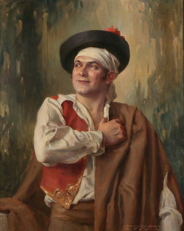 Charles Bosseron Chambers – „Porträt eines Escamillo-Porträts aus der ...