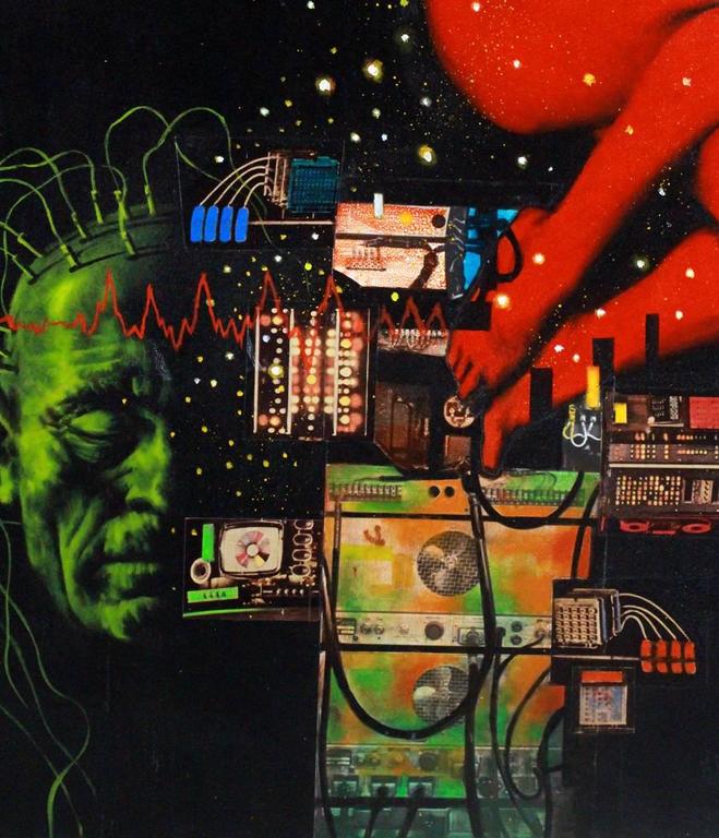 Dean Ellis - SF-18, Painting at 1stdibs