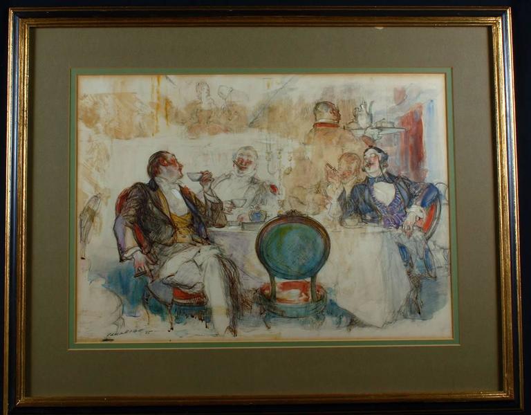 Henry Raleigh - Maxwell House Coffee Advertisement at 1stDibs