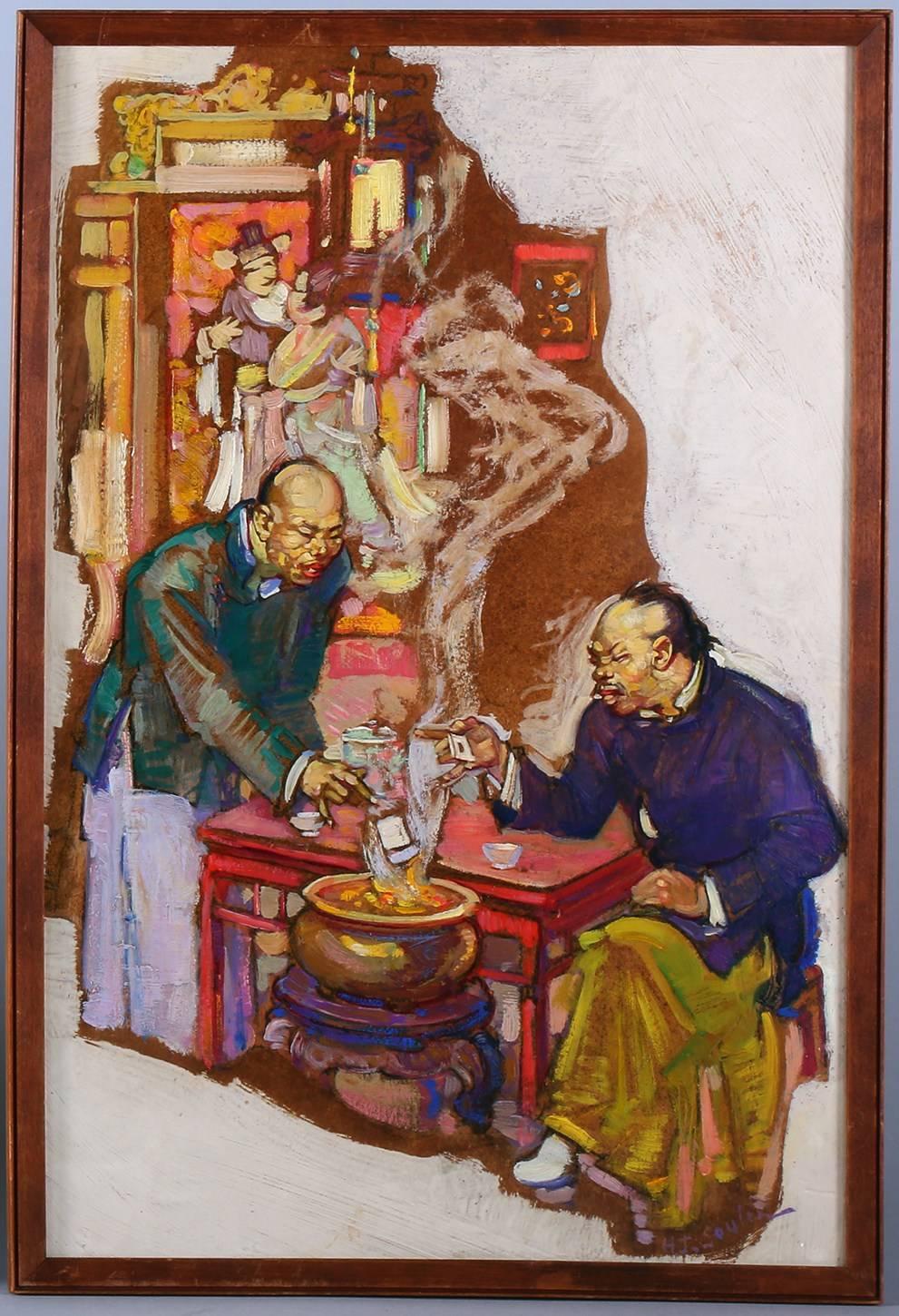Henry Soulen - Joss Paper Company at 1stDibs | joss paper art, joss ...