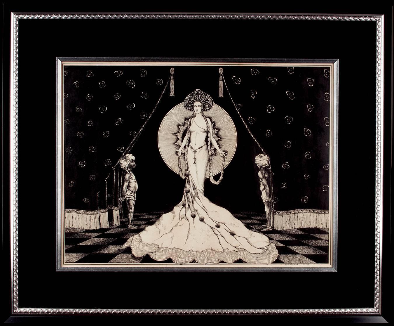 Cardwell Higgins - A Persian Orientalist Showgirl For Sale at 1stdibs