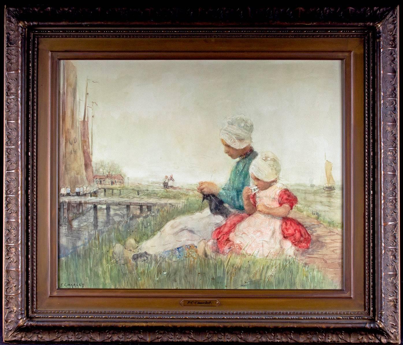 Frantz Charlet - Tranquility For Sale at 1stdibs