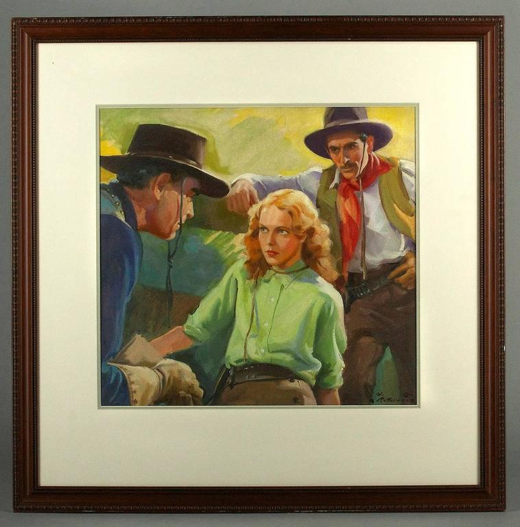 Walter G. Ratterman - Prairie Thunder at 1stDibs