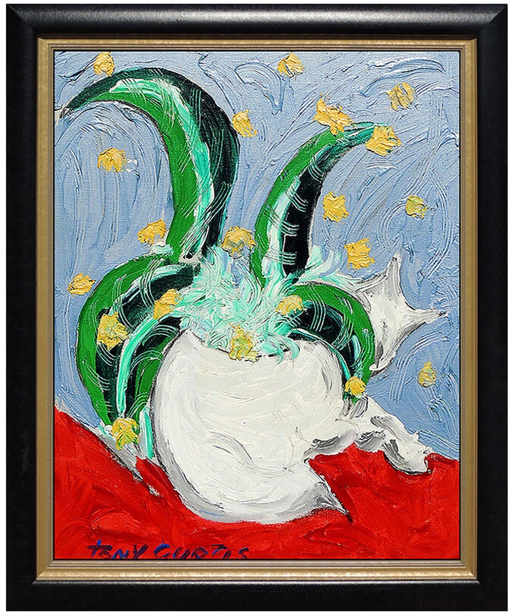 Tony Curtis - Tony Curtis Large Original Oil Painting On Canvas Signed ...