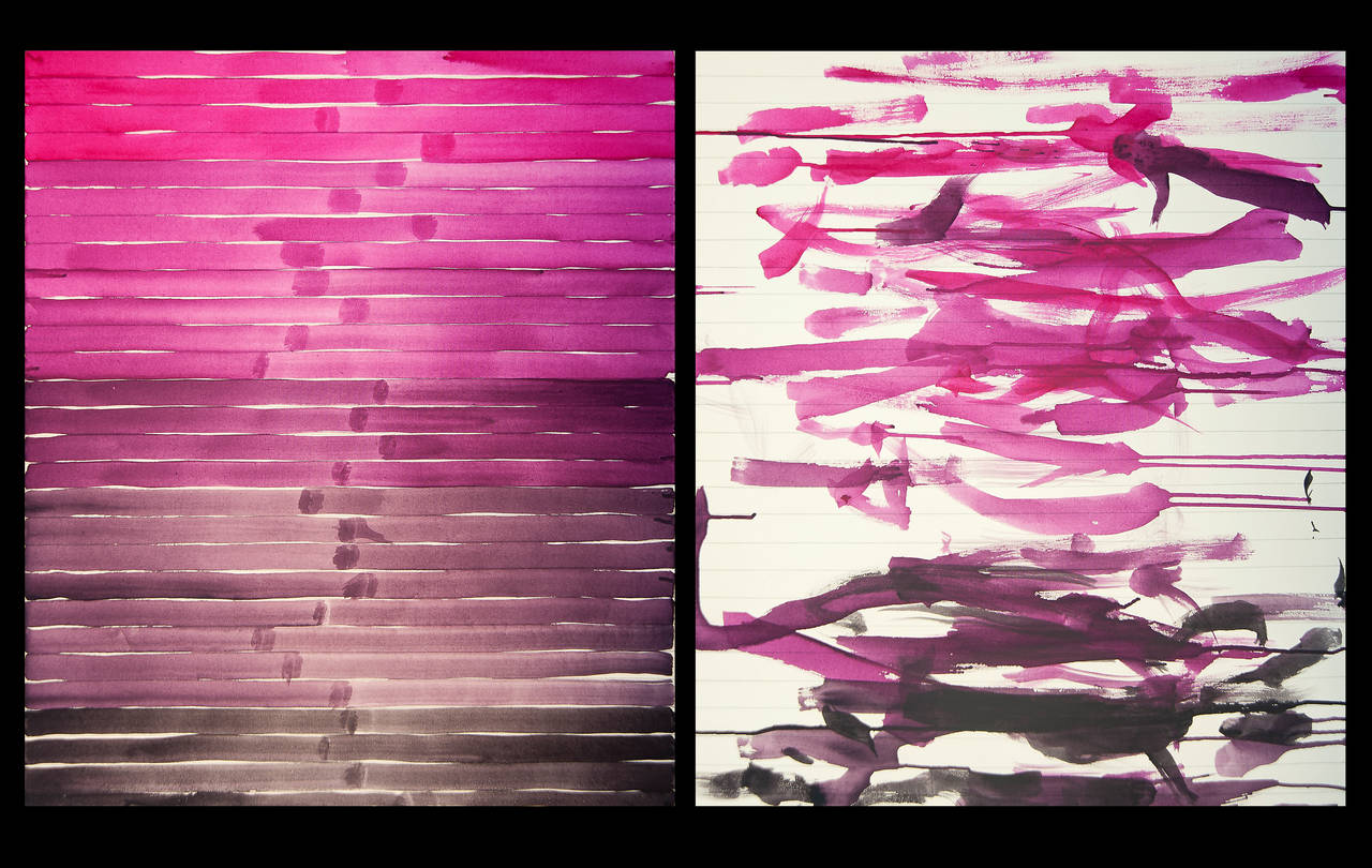 Ernesto Garcia Sanchez - Diptych For Sale at 1stDibs