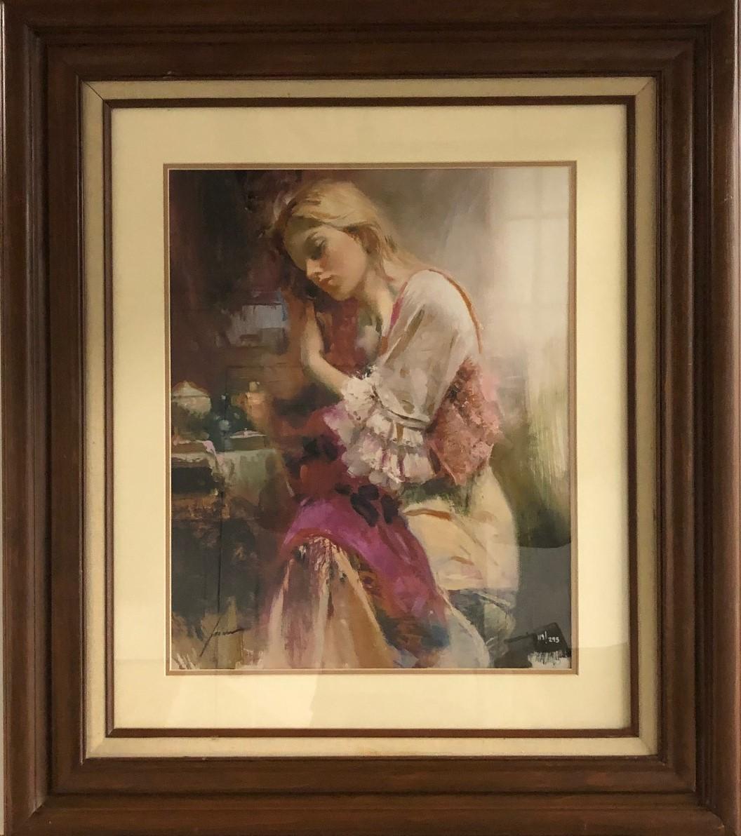 Pino Daeni - PARISIAN GIRL at 1stDibs