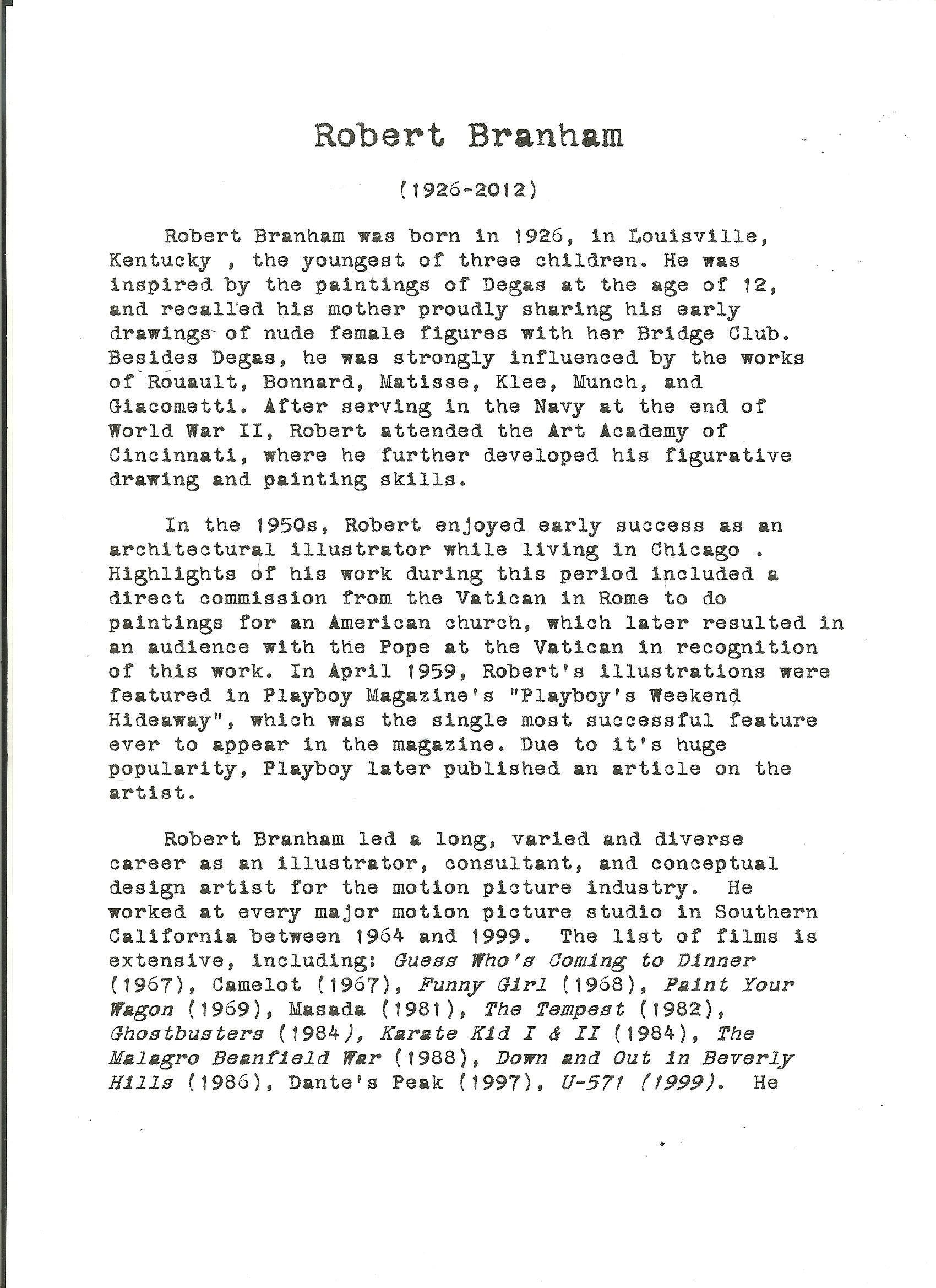 Robert Branham - Wink and a Smile For Sale at 1stDibs | wink roberts ...