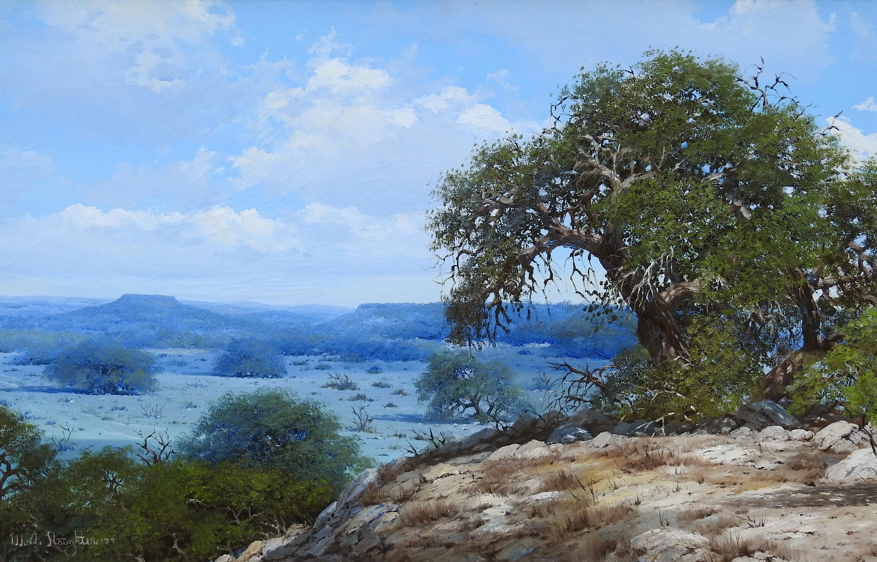 William A. Slaughter - "Stone House and Windmill", W.A. Slaughter ...