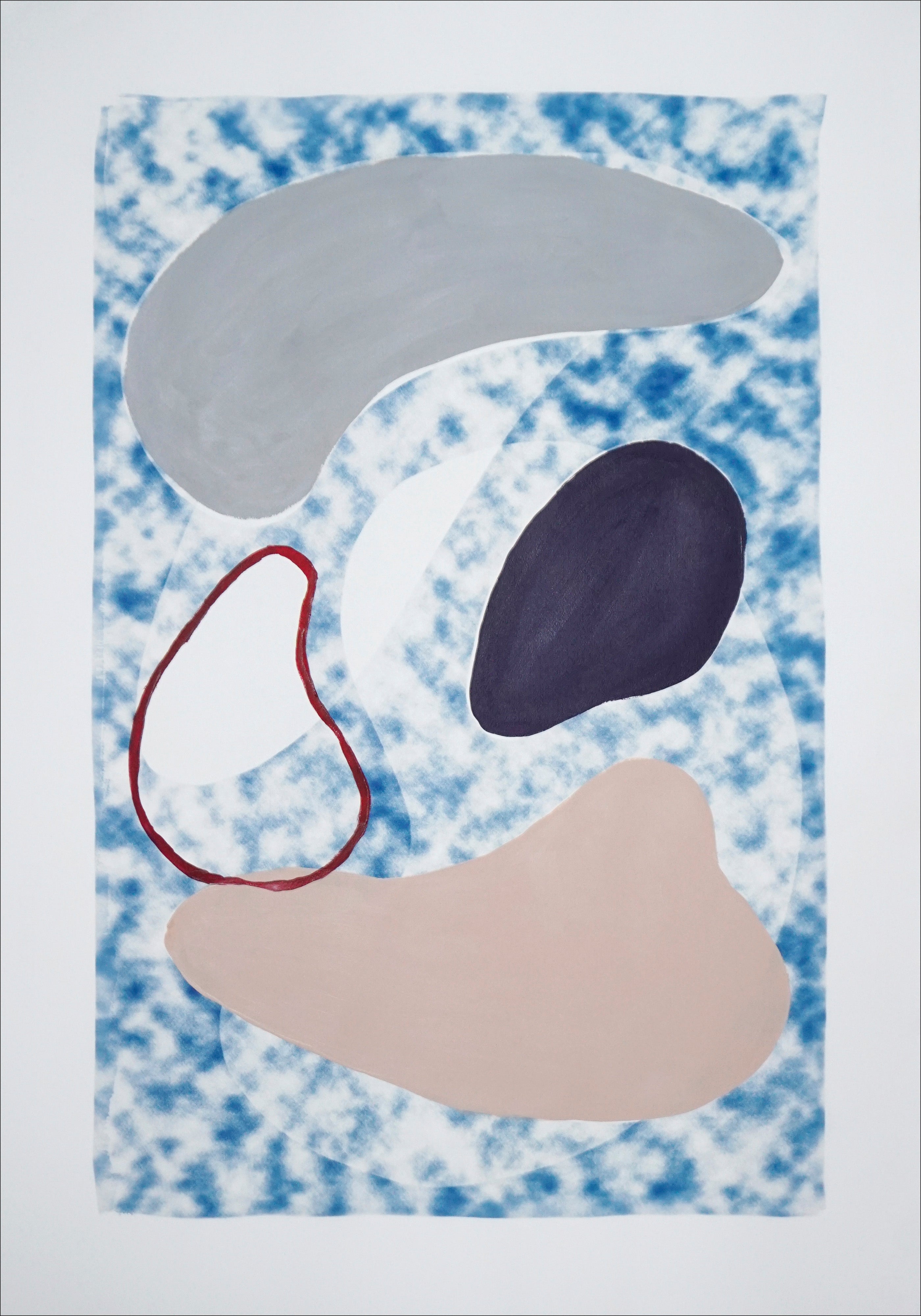 Kind of Cyan - Avant-Garde Transparent Shades, Unique Cyanotype of ...