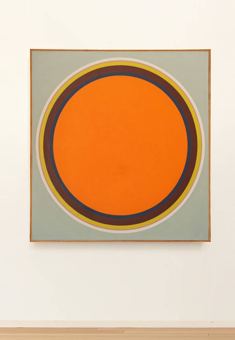 John Stephan - Disc Painting For Sale at 1stDibs