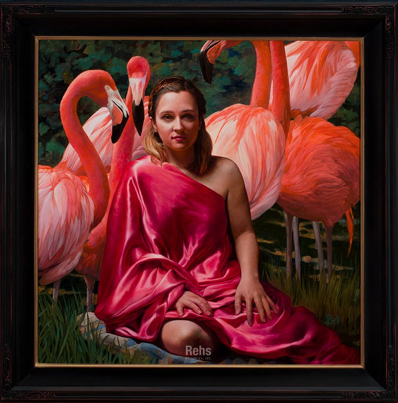 Julie Bell - Vermillion For Sale at 1stDibs