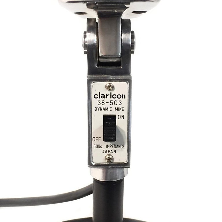 Chuck Krause - Original 1960s Claricon 38-503 Dynamic Microphone ...