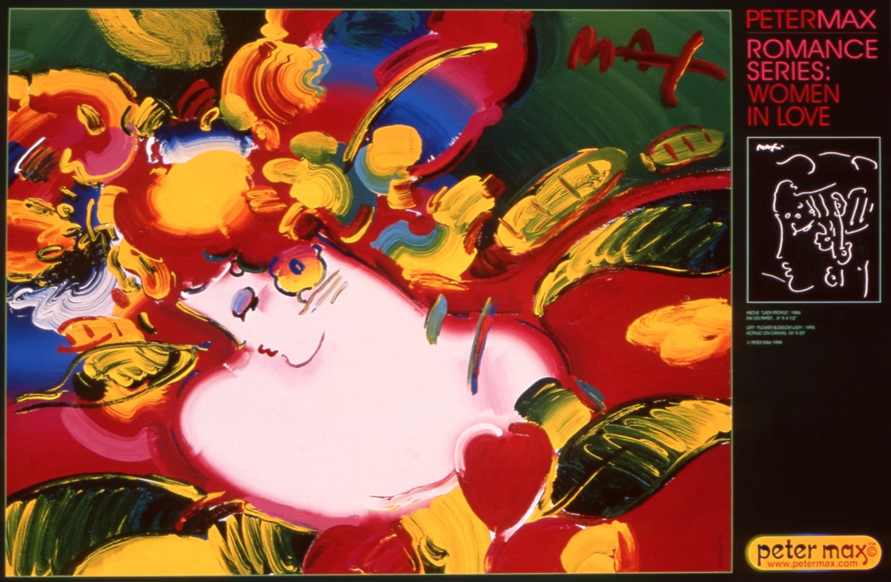 Peter Max - Apollo 11-Walking On The Moon For Sale at 1stDibs