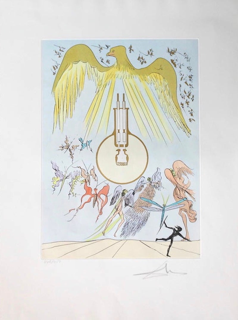 Salvador Dalí­ - Vanitas Vanitatum - Original Lithograph by S. Dalì - 1964 at 1stDibs