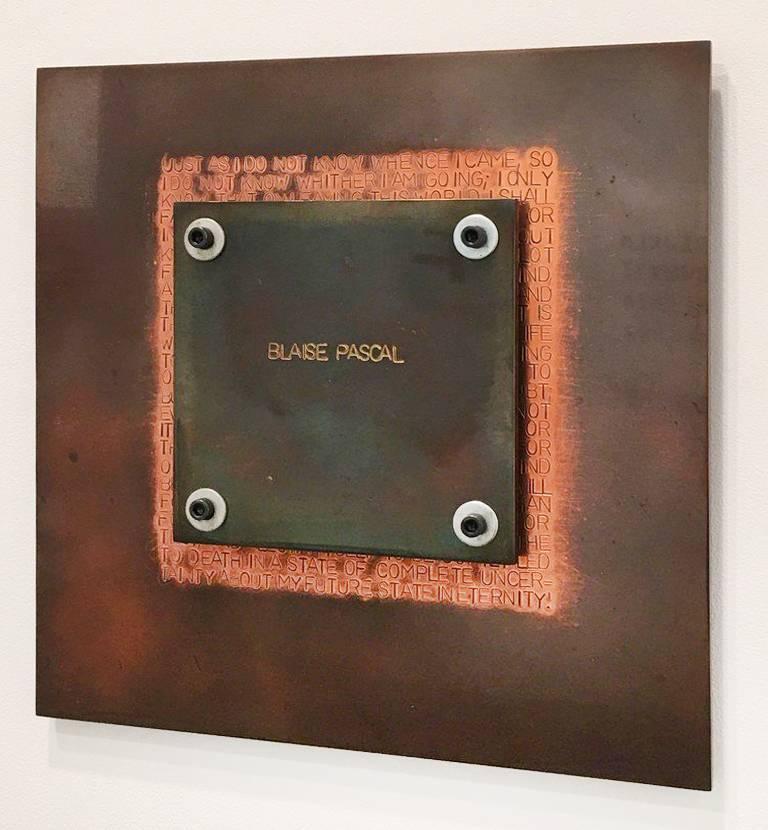 Richard Thatcher - Philosopher's Series, Blaise Pascal For Sale at 1stDibs