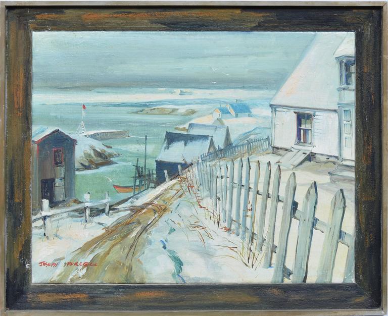 Joseph Purcell - Nova Scotia Winter at 1stDibs | joseph purcell artist ...