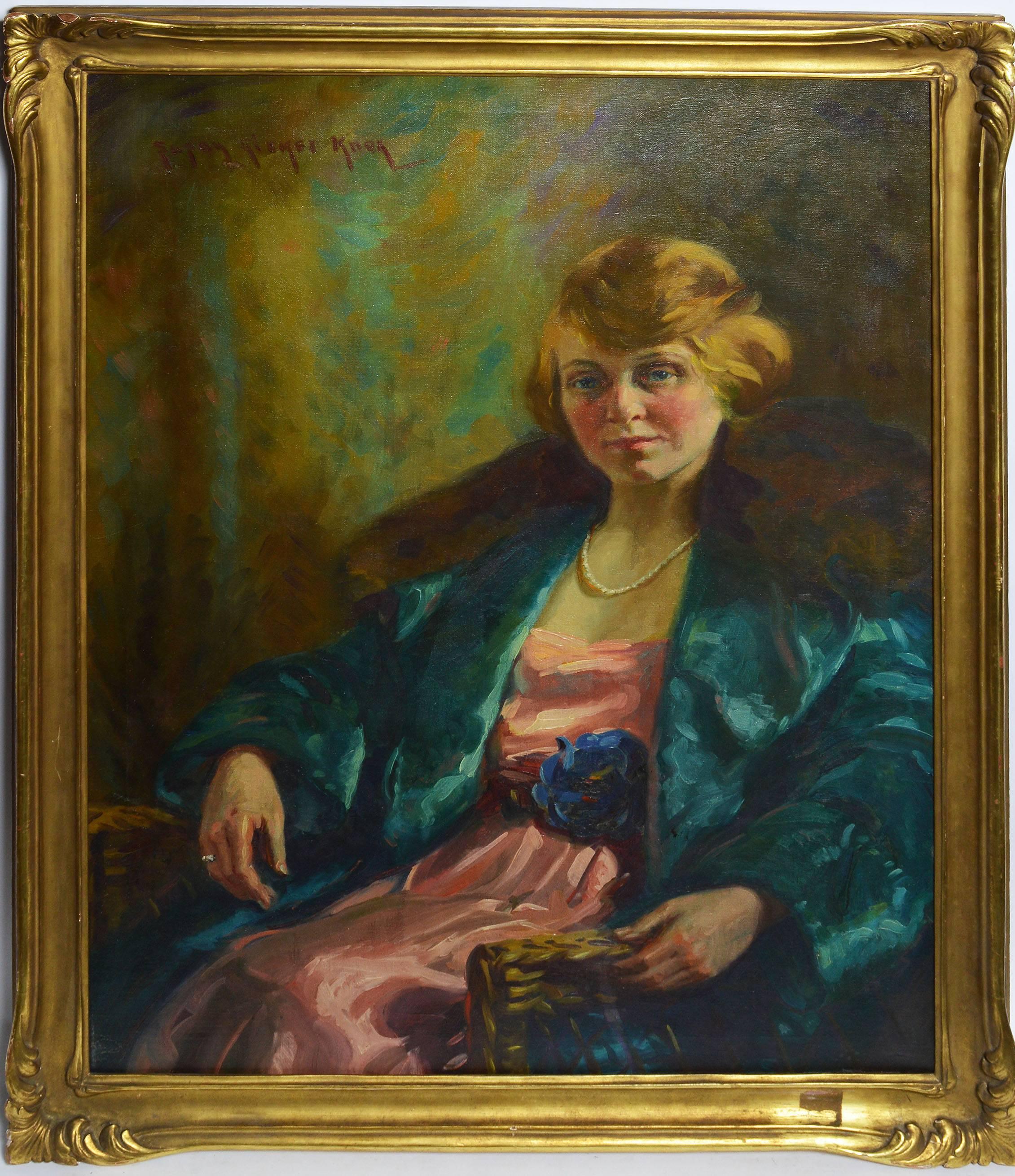Susan Ricker Knox - Classical Portrait by Susan Ricker Knox at 1stDibs