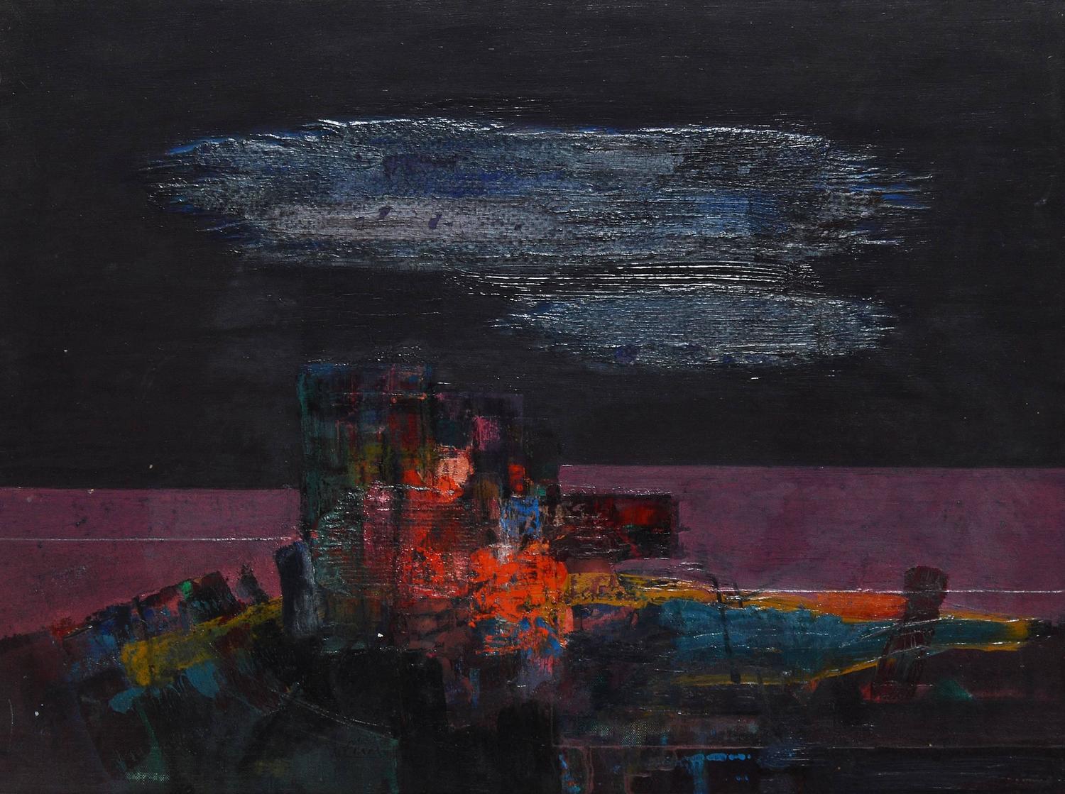 Donald Pierce - Abstract Landscape For Sale at 1stdibs