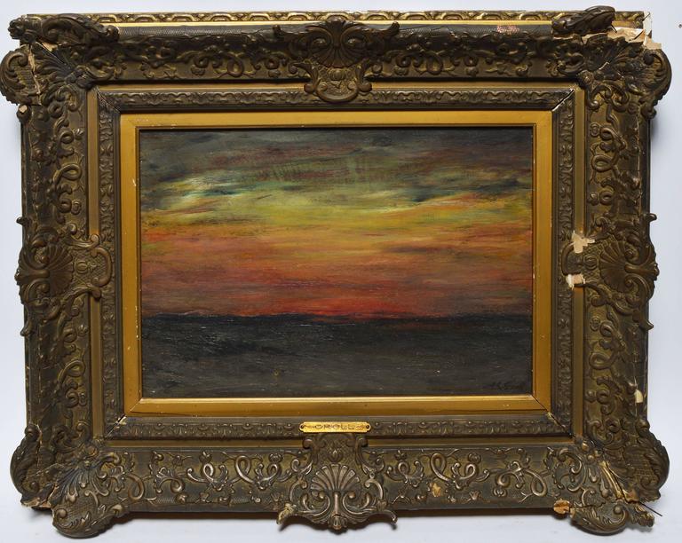 Albert Groll - Sunset Landscape at 1stDibs | sunset groll