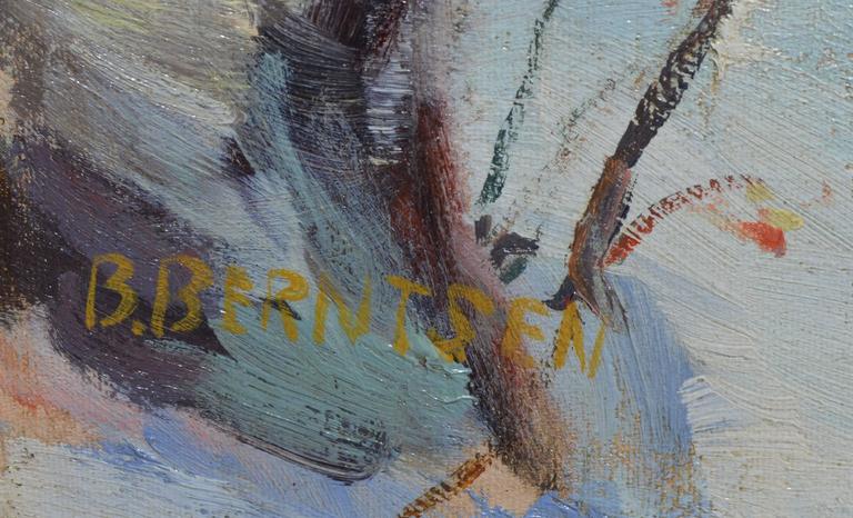 Bernhard Berntsen - Skiing in the Berkshire Mountains at 1stDibs