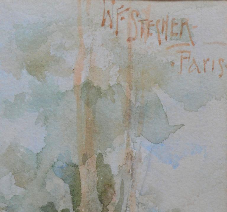 William Stecher - Picking Flowers by William Stecher at 1stDibs