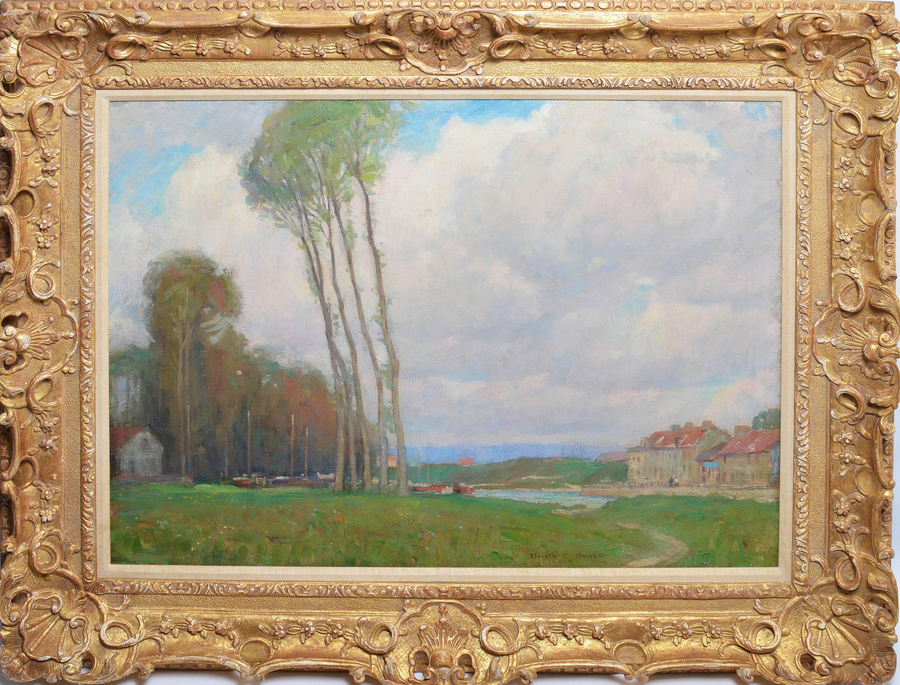 Harold Dunbar - New England Coastal View by Harold Dunbar at 1stDibs ...