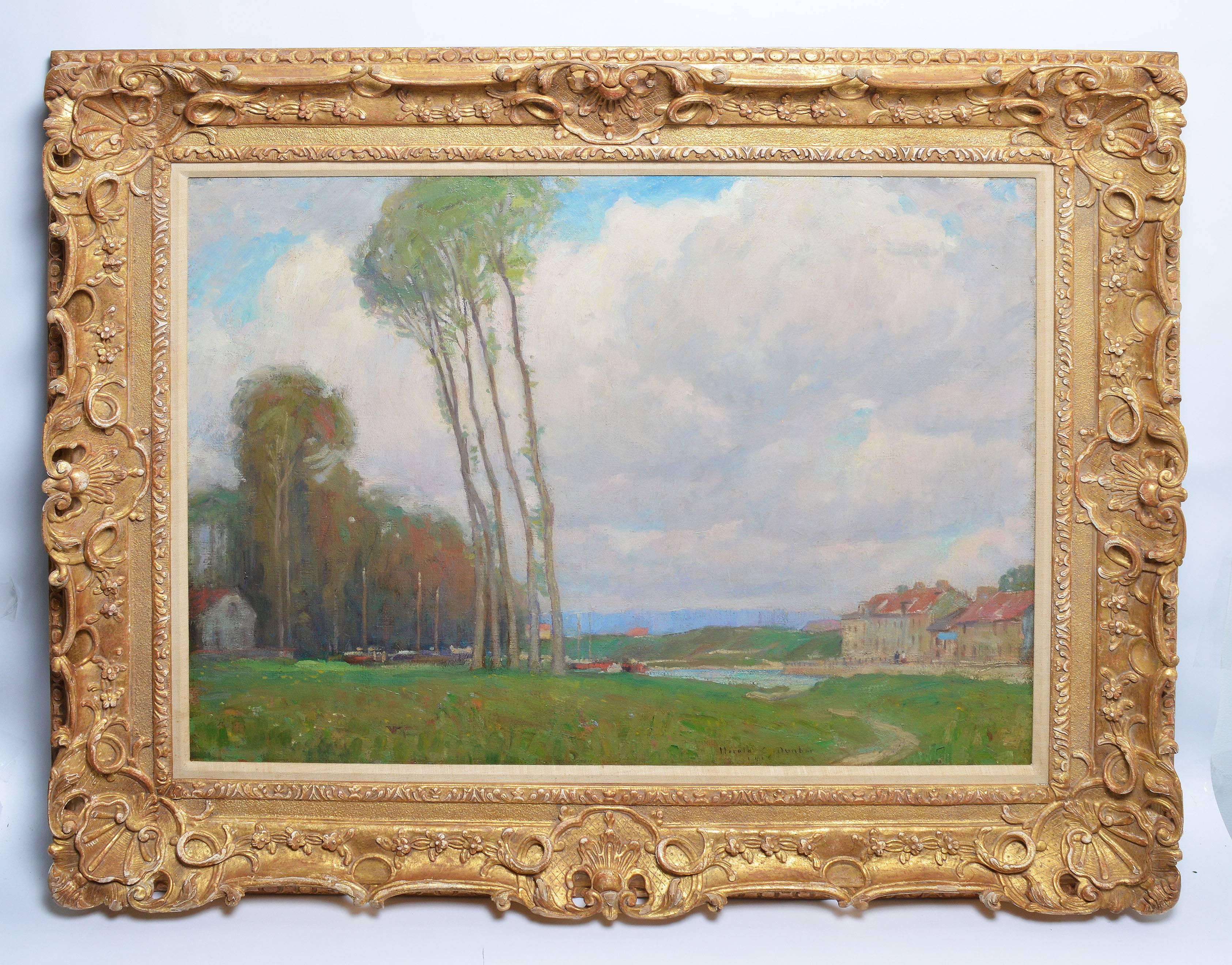 Harold Dunbar - New England Coastal View by Harold Dunbar at 1stDibs ...